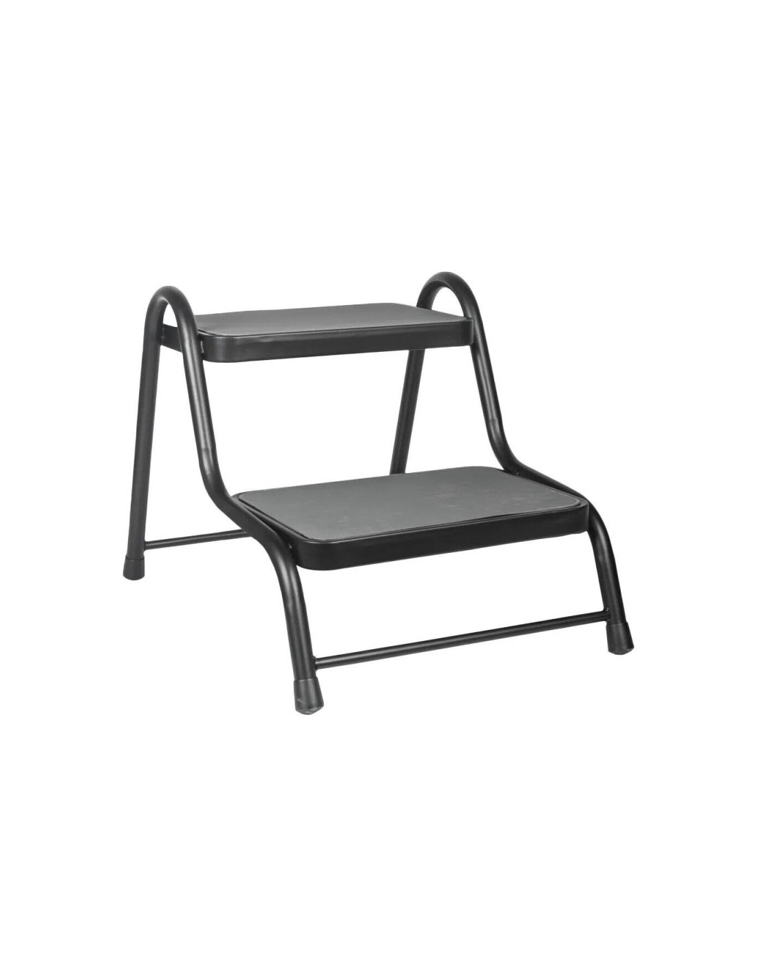 Escalón doble HTD Black | Peldaño exterior negro para caravanas