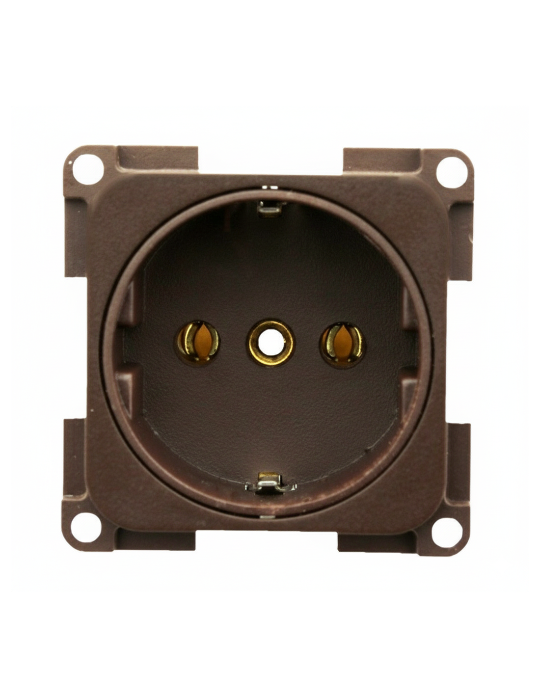 Enchufe Stuko 220V CBE Marron | Electricidad