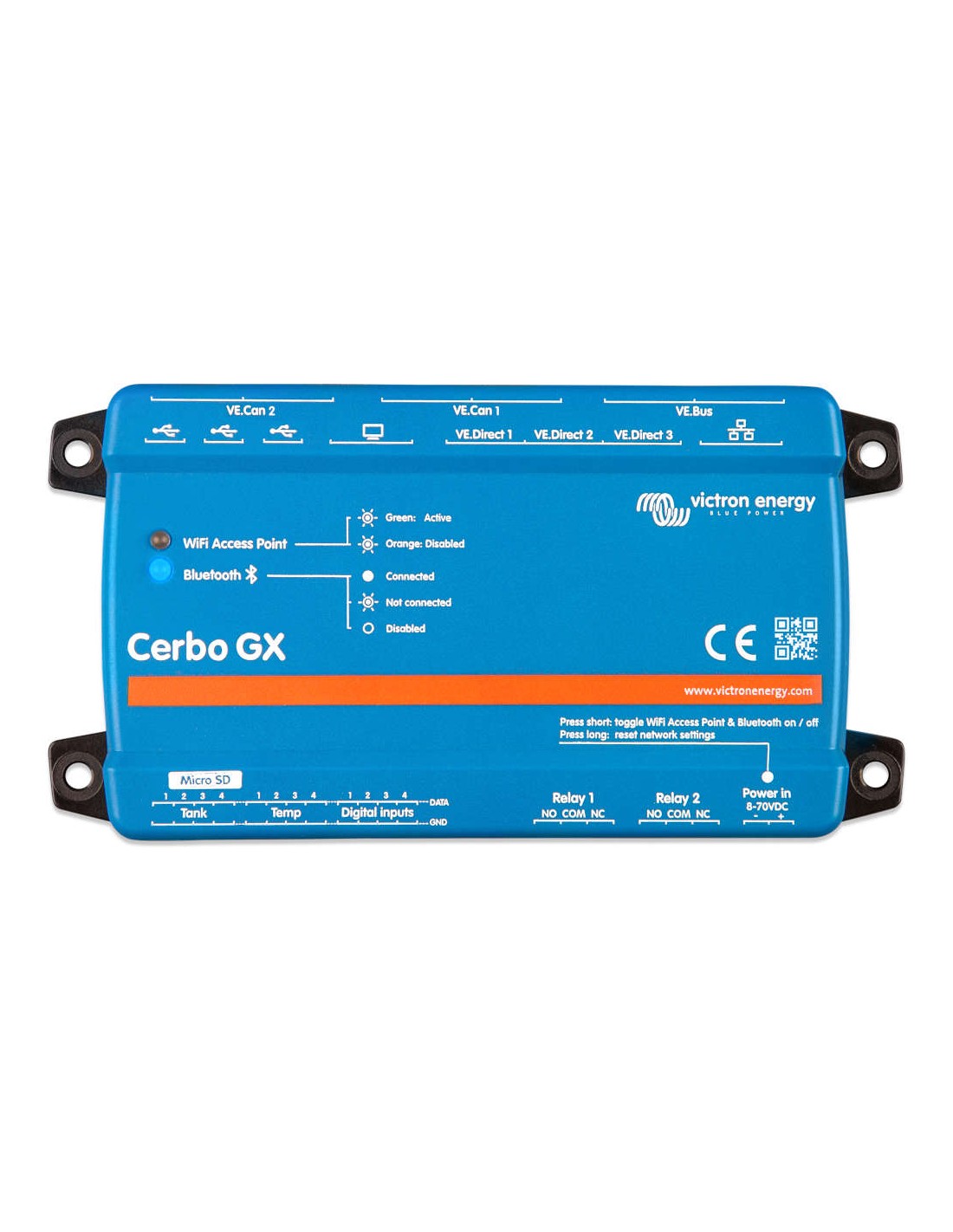 Centralita Cerbo GX MK2 victron energy monitoriza tu camper