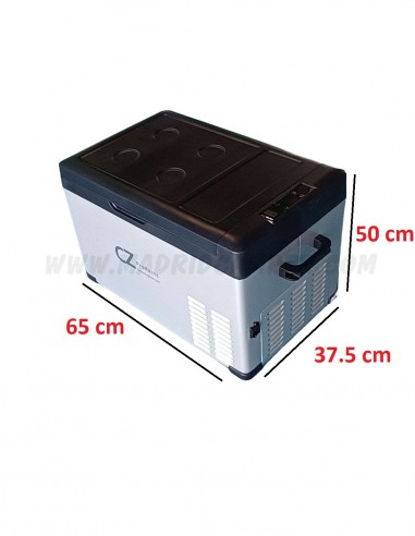Nevera portatil compresor 12V cz C50 para camper y autocaravana